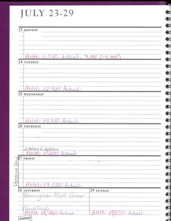 Writer-Talk Tuesday: Creating a Writing Calendar | KayeDacus.com