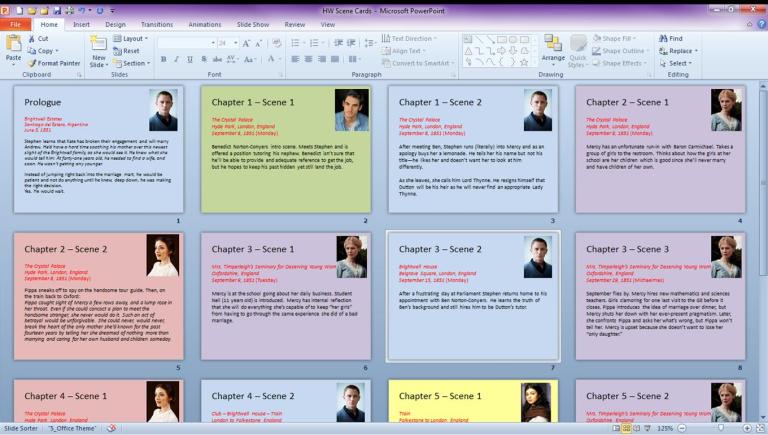 SCENE IT! Visualizing Your Story One Scene at a Time (Scene Cards ...